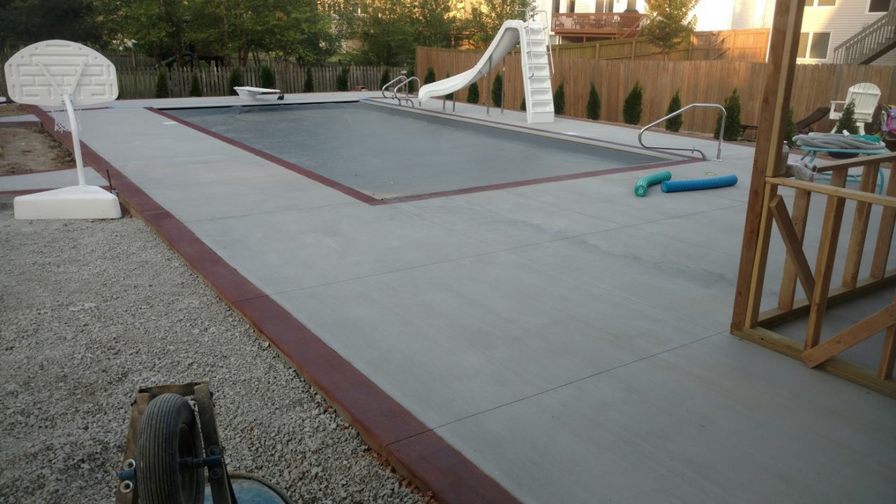 Concrete Pool Decks - TRW Concrete Construction Inc.